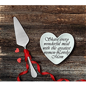 Stainless Steel Cake Server, All In One Cutter & Server Set Pie Server Wedding Cake Knife for Party and Daily Use, Pack of 5