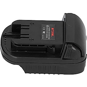 Lilocaja MT20ML Battery Adapter for Milwaukee M18 18V Tools, Makita to Milwaukee Battery Adapter Compatible with Makita 18V Max Li-ion Battery