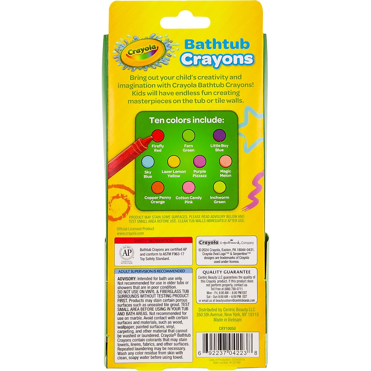 Crayola Bathtub Markers with 1 Bonus Extra Markers AND Crayola Bathtub Crayons with 1 Bonus Extra Crayons