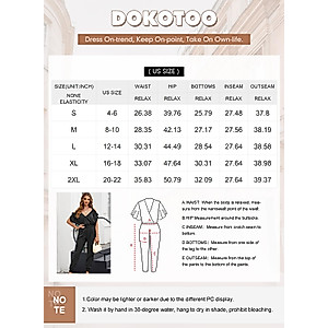 Dokotoo Jumpsuits for Lady Dressy One Piece Lighweight Long Pants Resort Wear Rompers High Waist Cold Shoulder Outfits for Summer,Beige Medium