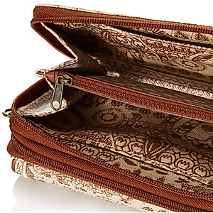 Sakroots Women's Luna, Tobacco Batik World