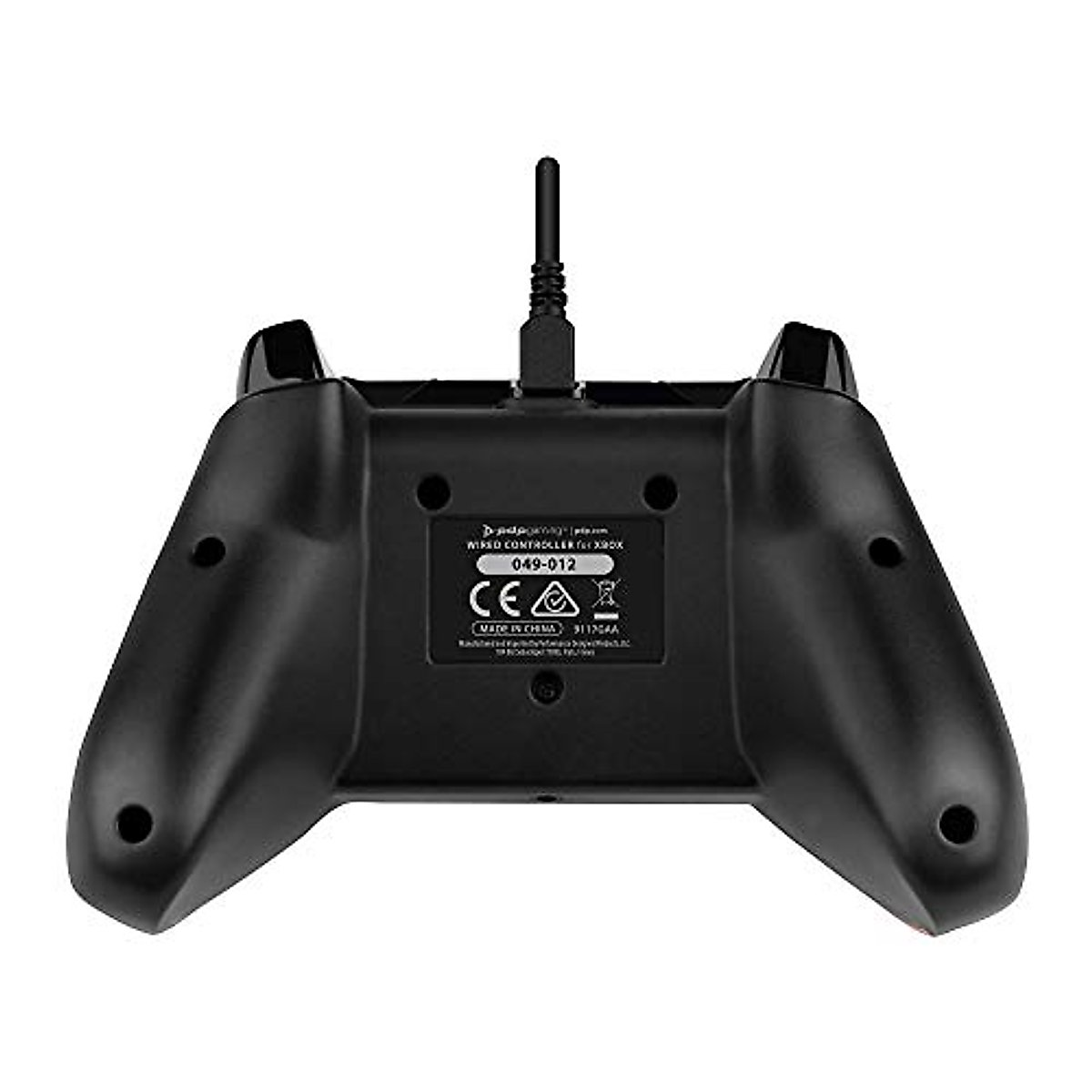 PDP Wired Game Controller - Xbox Series X|S, Xbox One, PC/Laptop Windows 10, Steam Gaming Controller - USB - Advanced Audio Controls - Dual Vibration Videogame Gamepad - Crimson Red