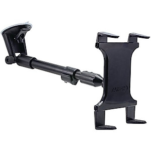 ARKON Mounts - Versatile Tablet Holder for Car | Premium Car Tablet Holder Design | Extendable Arm | Windshield Suction | Tablet Car Mount | Securely Fits Most Tablets 7 to 18.4 inches in Screen Size
