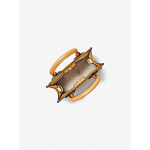 Michael Kors XS Extra Small Mercer Logo Phone Crossbody Bag Honeycomb