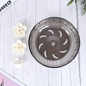 POPETPOP Hamster Wheel Silent Spinner - Small Rat Wheel Exercise Running Wheel for Hamsters, Gerbils, or Mice