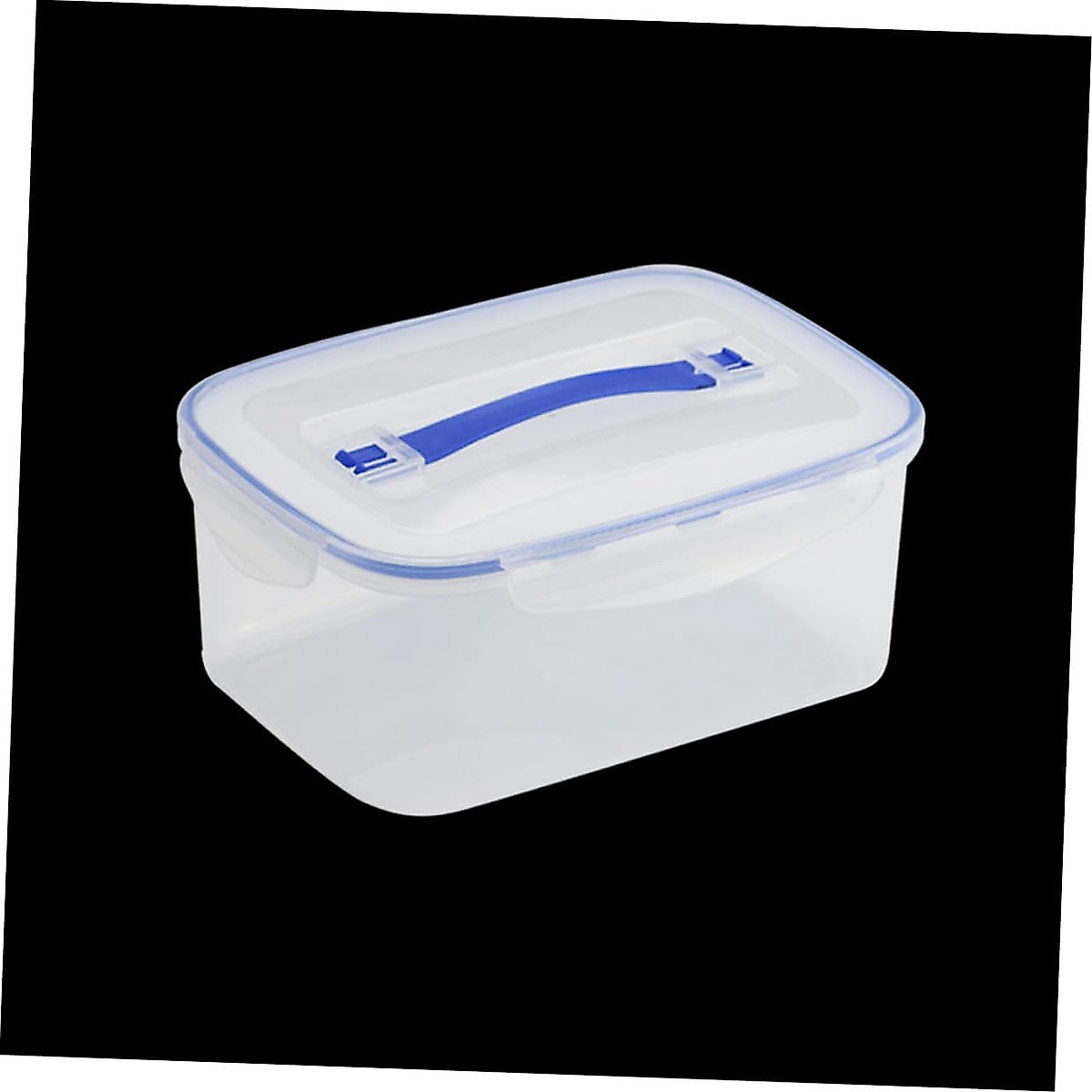 DECHOUS Refrigerator Rectangular Food Boxes Box Food Container with Lid Food Container Wit Hhandle With Cover Set Portable Container