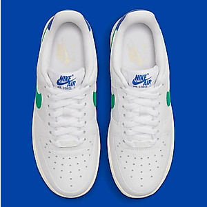 Nike Air Force 1 Low Womens White Game Royal Stadium Green Size 7.5
