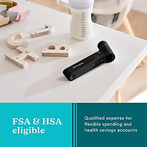 Homedics Dual-Use Ear and Forehead Thermometer, in-Ear and No-Touch Infrared Technology, Instant Results in 1 Second, Color-Coded Readings, Reliable and Accurate, Body and Object Temperature