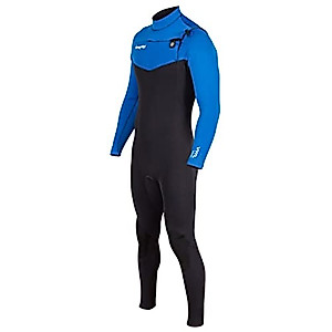 Hyperflex Men's VYRL 4/3mm Front Zip Fullsuit Black - S