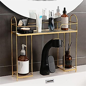 Punch-Free Desktop Storage Box Bathroom Sink Shelf Bathroom Countertop Cosmetics Storage Shelf