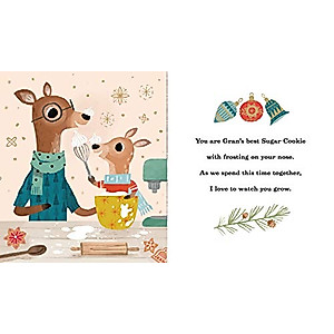Grandma's Sugar Cookie: A Sweet Board Book about Christmas Baking with Grandma - Includes Cookie Recipe!