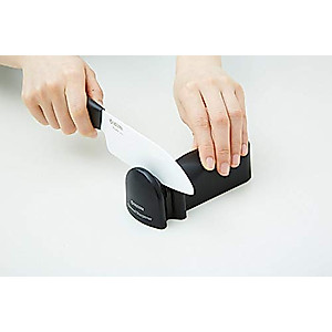 Kyocera Advanced Ceramics Diamond Wheel Knife Sharpener for Ceramic and Steel Knives