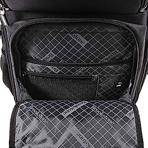 Brookstone Luggage Laptop Backpack, Black, 18 Inch