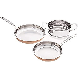 Chef’s Classic Stainless Color Series Cookware 11PC Set