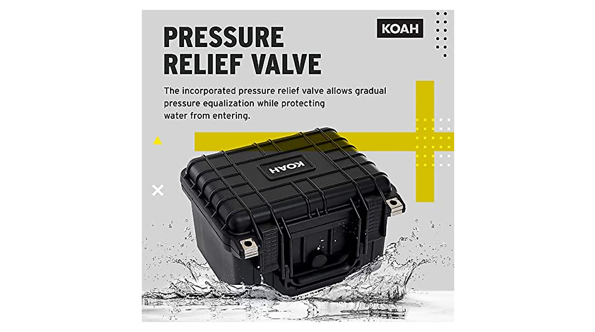 Knox Gear Koah Weatherproof Hard Case - Customizable & Waterproof