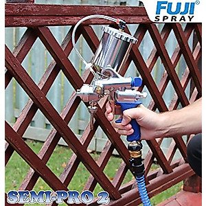 Fuji Spray 2203G Semi-PRO 2-Gravity HVLP Spray System, Blue