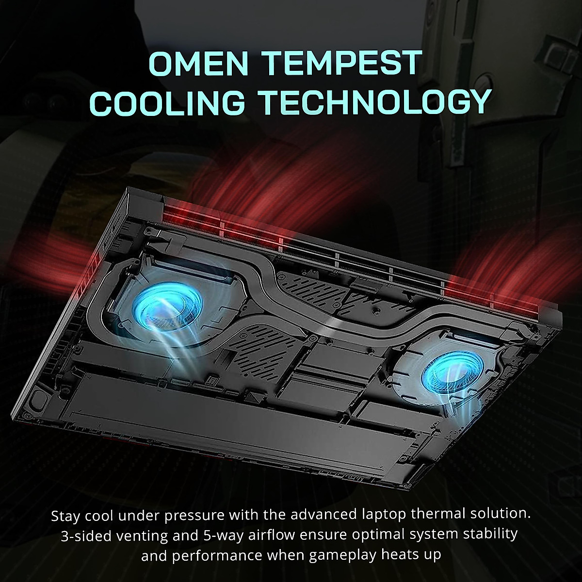 HP 2022 OMEN 17.3" 165Hz Gaming Laptop, Intel 12th Core i7-12700H, 32GB DDR5 RAM, 1TB PCIe SSD, NVIDIA GeForce RTX 3070Ti, RGB Backlit Keyboard, Windows 11, Shadow Black, w/ 32GB USB Business Card