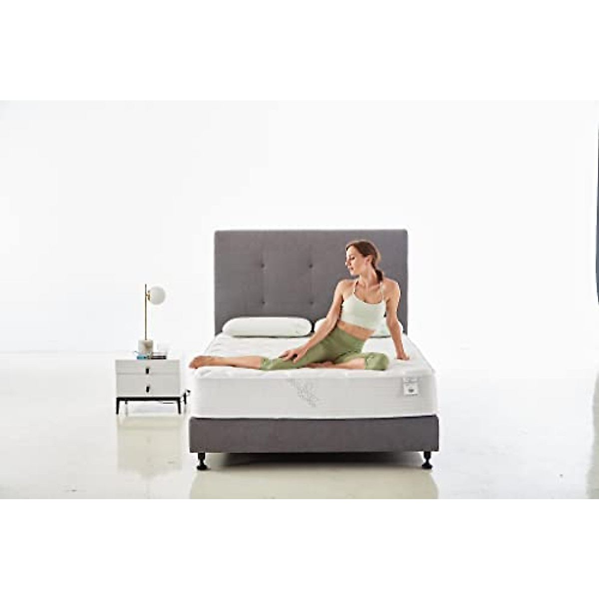 Oliver Smith Organic Cotton 10 Firm Comfort Sleep Spring & Foam Hybrid Mattress