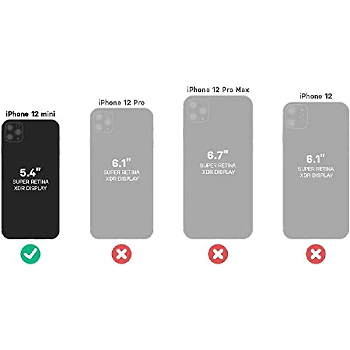 OtterBox + Pop Symmetry Series Case for iPhone 12 Mini, Retail Packaging - Feelin Catty