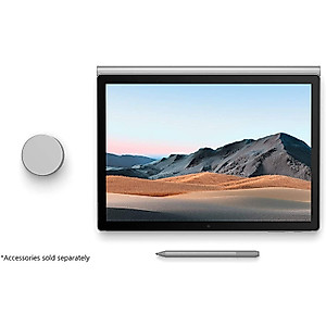 Microsoft Surface Book 3 13.5 Inch Touch-Screen 512GB i7 32GB RAM with Windows 10 Pro (Wi-Fi, 1.3GHz Quad-Core i7 up to 3.9GHz, Newest Version) SLM-00001 (Renewed)