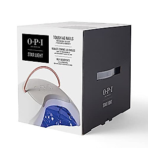 OPI Star Light Gel Lamp 3.0, LED Curing Lamp for GelColor, 4.82 lb.