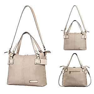 SoHo Lansing Vegan Leather Diaper Bag 4Pc Purse