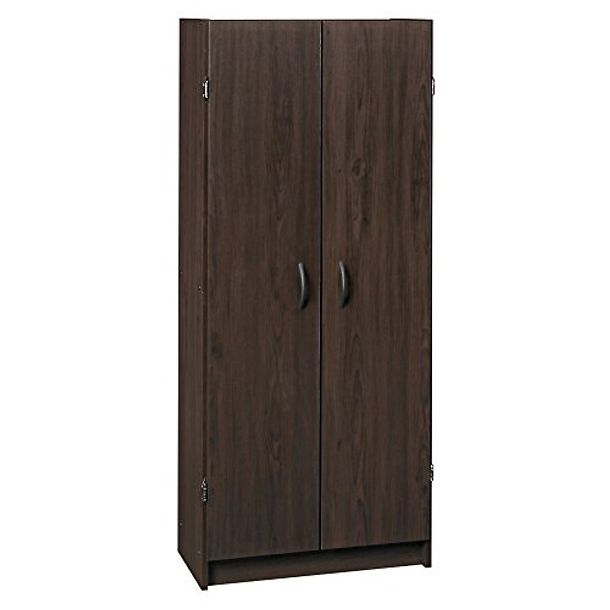 ClosetMaid Pantry Cabinet Cupboard with 2 Doors, Adjustable Shelves Standing, Storage for Kitchen, Laundry, or Utility Room, Espresso