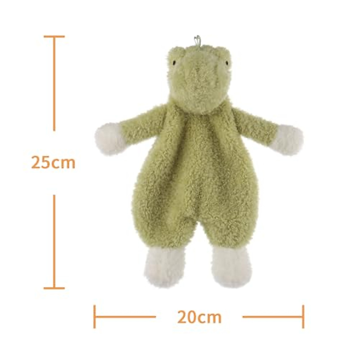 Apricot Lamb Stuffed Animals Hug Dinosaur Security Blanket Infant Snuggler Plush Baby Lovey(Hug Dinosaur, 10 Inches)