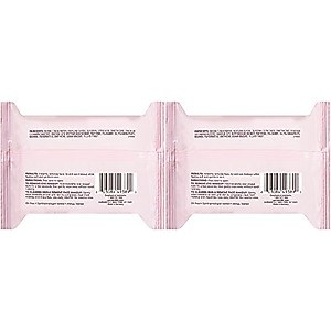 Garnier Micellar Facial Cleanser & Makeup Remover Wipes, Gentle for All Skin Types (25 Wipes), 2 Count (Packaging May Vary)