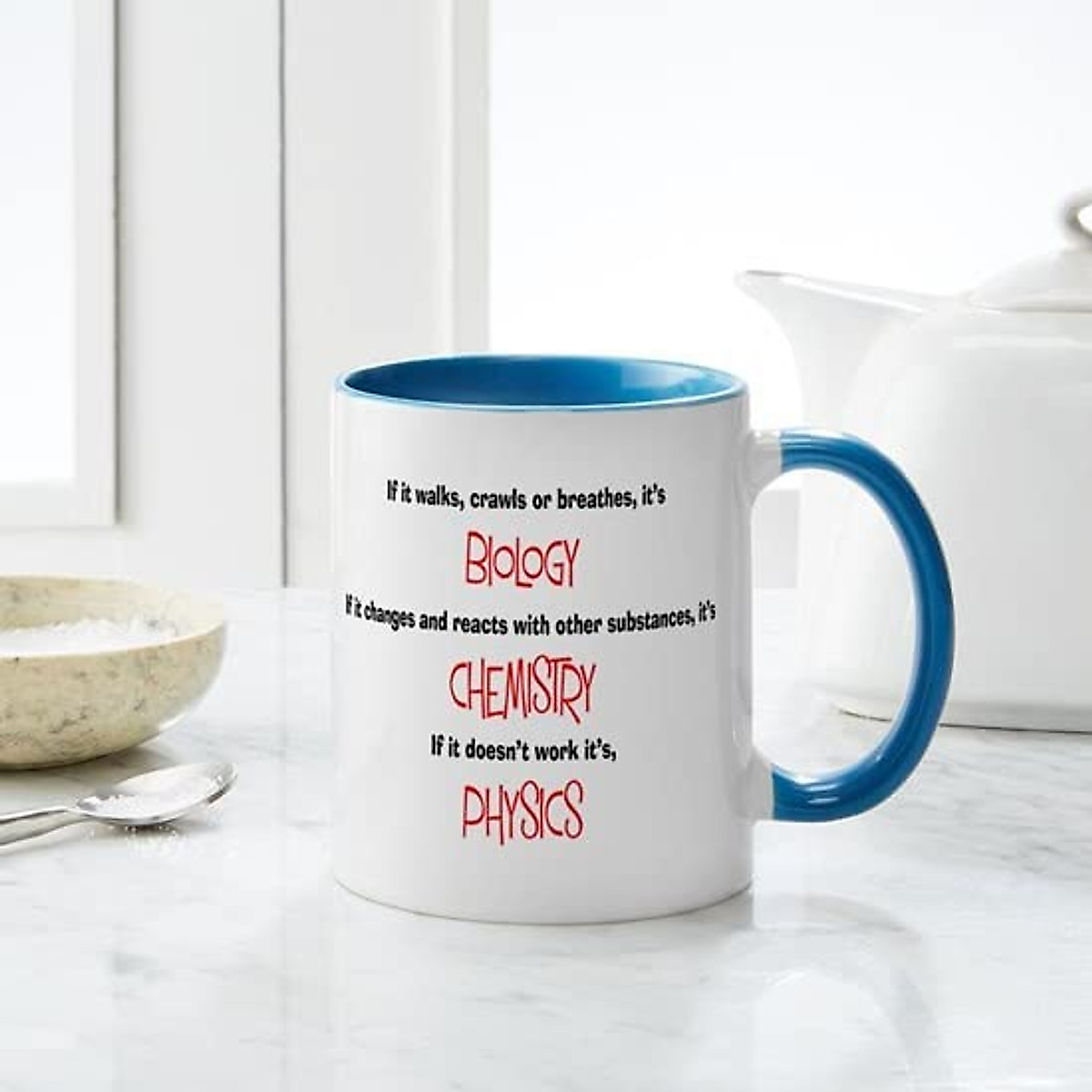CafePress Funny PHYSICS 1 Mugs Ceramic Coffee Mug, Tea Cup 11 oz