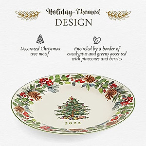 Spode - Christmas Tree 2022 Annual Collector Plate- 8 inch