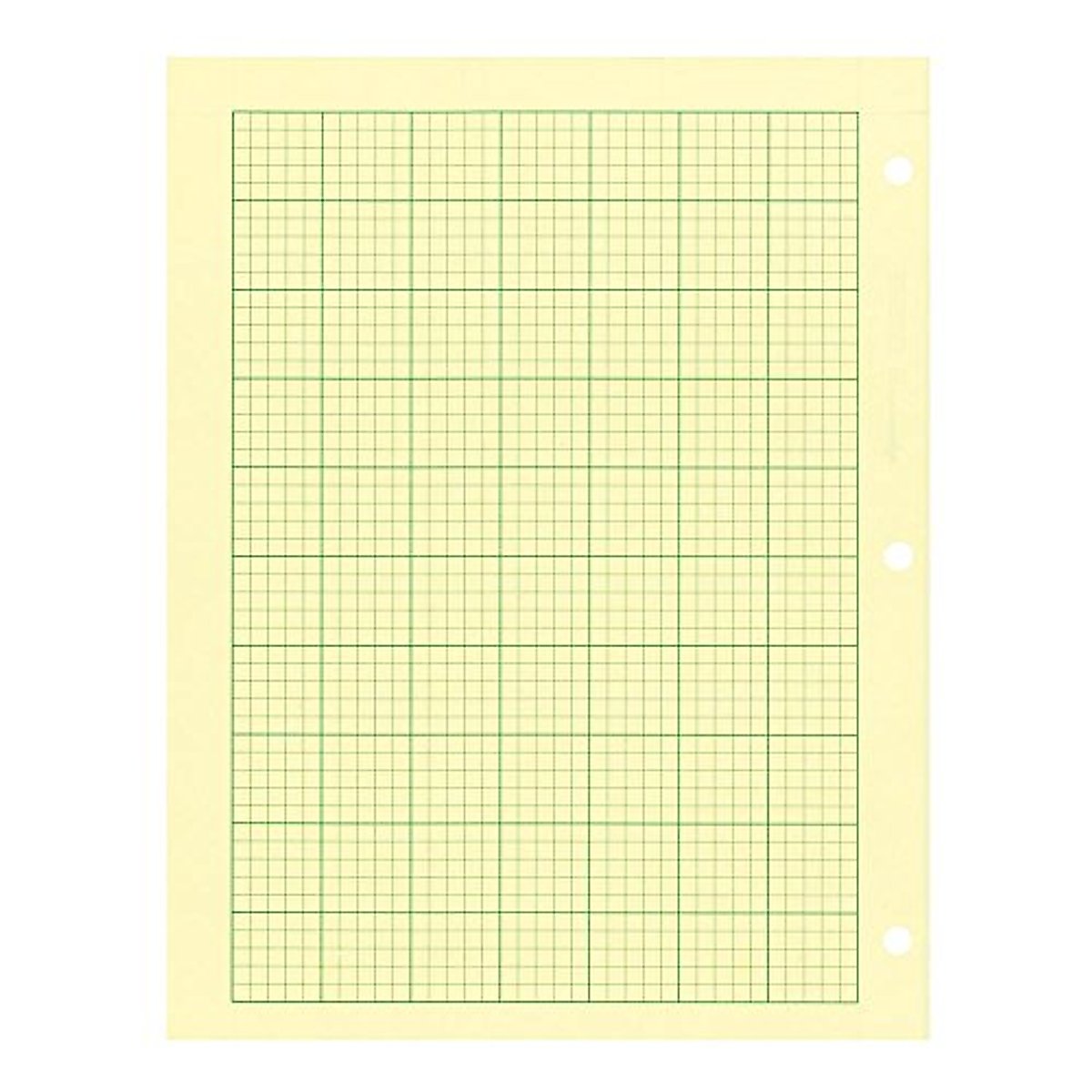 National Computation Pad, 5 x 5 Quad Ruling and Unruled, 8.5" x 11", 100 Sheets (42382)