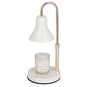 Liknapho Candle Warmer Lamp with Timer for Home Decor, Adjustable Height Scented Wax Melt Warmer, Compatible with Small & Large Candle, Smokeless Electric Candle Lamp Warmer, 2 Bulbs Included