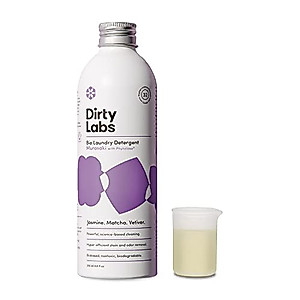 Dirty Labs | Murasaki Scent | Bio Enzyme Liquid Laundry Detergent | 32 Loads (8.6 fl oz) | Hyper-Concentrated | High Efficiency & Standard Washing | Nontoxic, Biodegradable | Stain & Odor Removal