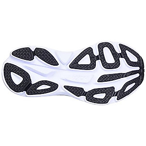 HOKA ONE ONE Women's Running Shoes, Black/White, 8 B (Medium)