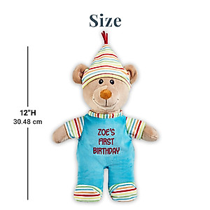 Let's Make Memories Personalized Hop 'N' Cuddle Plush Bunny - Easter Bunny for Kids