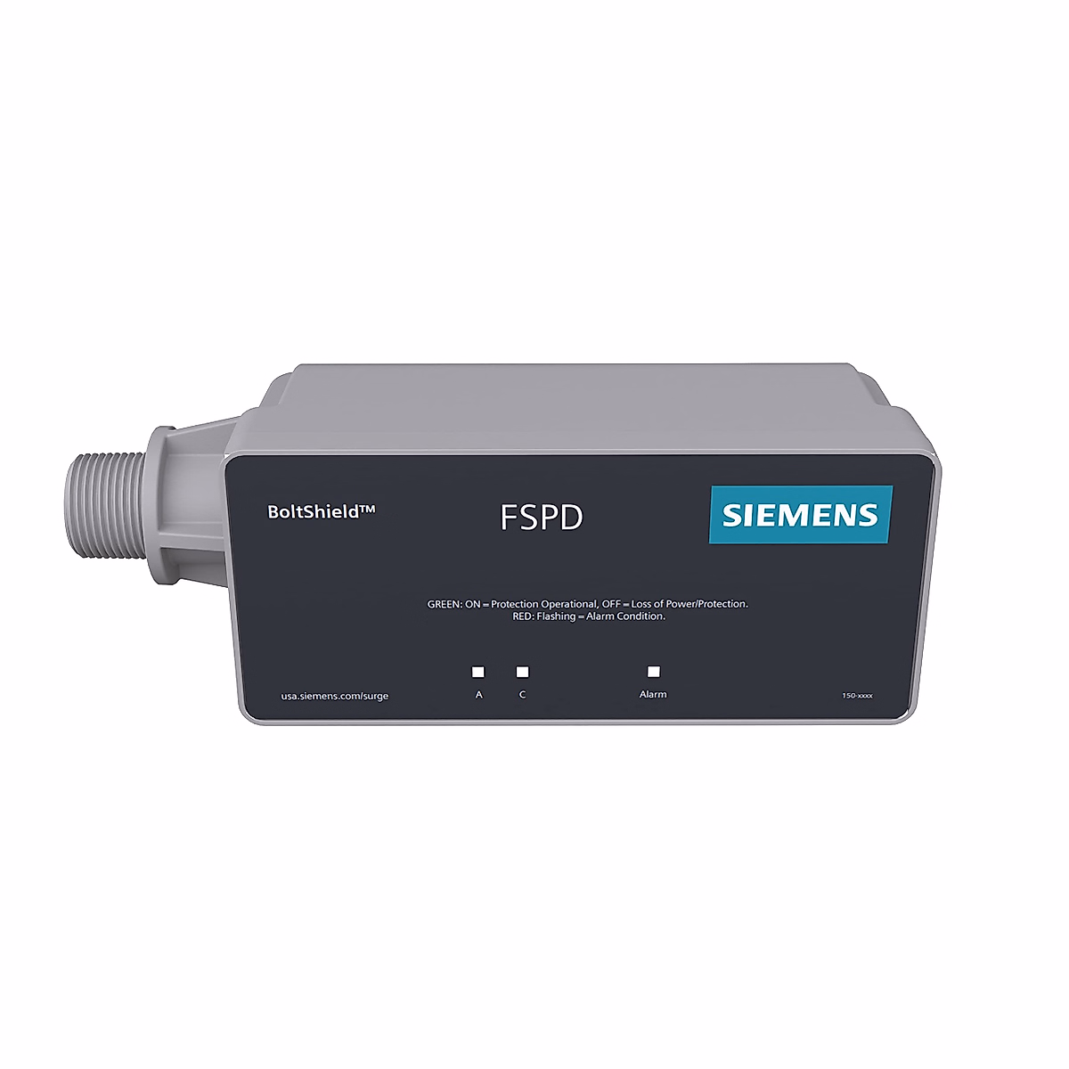 Siemens Boltsheild FSPD140 Level 2 Whole House Surge Protection Device Rated for 140,000 Amps, 120/240V