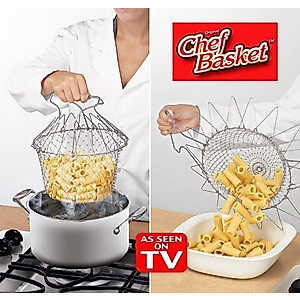 NEW CHEF BASKET 12 IN 1 PERFECT COOKING WIRE BASKET AS SEEN ON TV