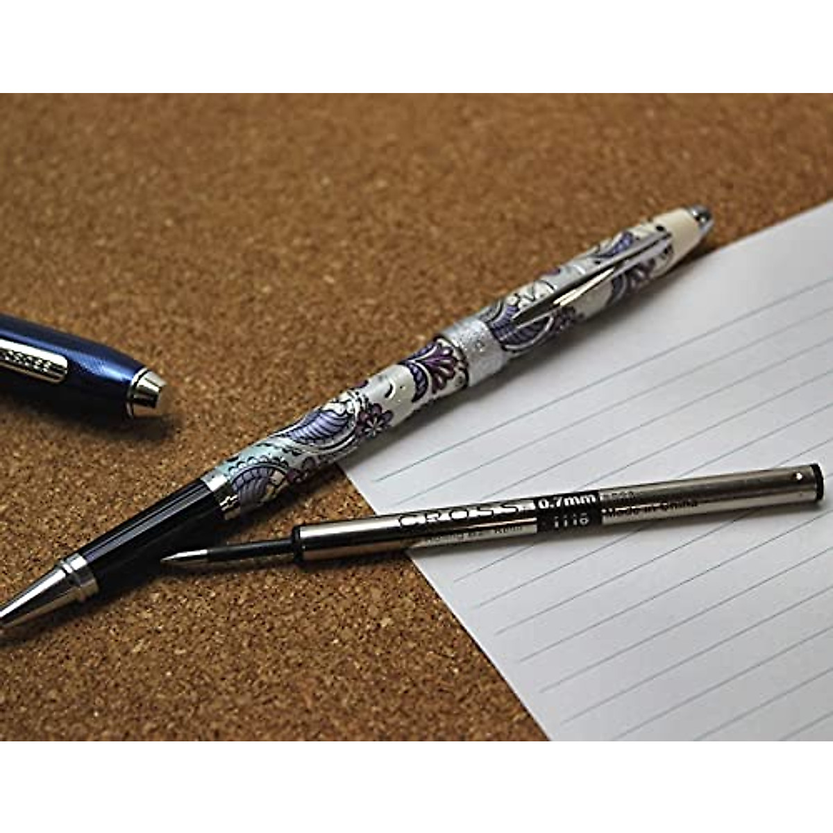 Cross Gel Ink Rolling Ball Refill for Selectip Pens, Medium - Black