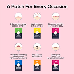 Hanhoo Blemish Patch, 432 Count, 12 Pk, Hydrocolloid Pimple Patches, Shrinks Pimples, Protects from Finger-picking and Dirt, Absorbs Fluid, Acne Spot Patches, Invisible Pimple Patches, Korean Skincare
