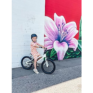 Royalbaby Freestyle Dual Handbrakes Kids Bike, 18 Inch Wheels Learning Bicycle for Beginners Boys Girls Age 5-9 Years, White