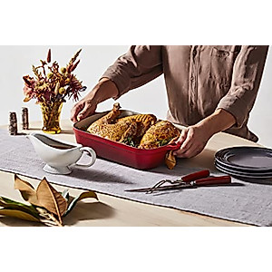 Le Creuset Gravy Boat, 16 oz, White