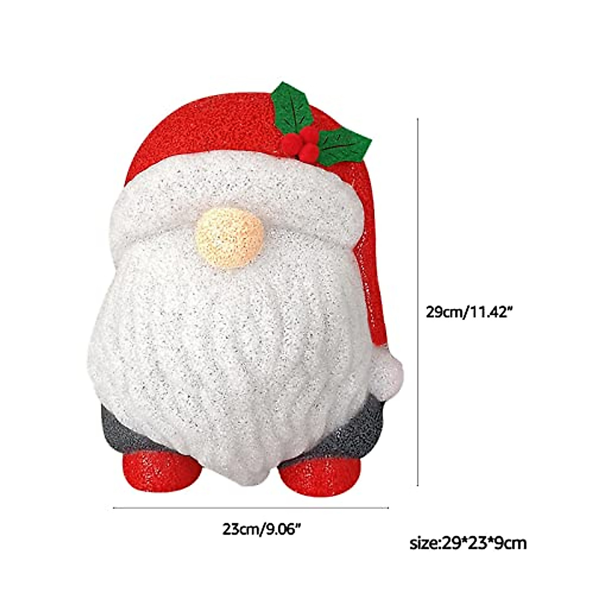 Christmas Gnome Lampshade Corridor Wall Lamp Dustproof Protective Cover for Home Garden Yard Porch Light Protection Shield christmas porch light covers decorations