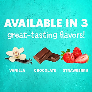 PediaSure Grow & Gain with Fiber, 3g Fiber to Support a Healthy Digestive System, Nutrients for Immune Support, Kids Nutritional Shake, DHA Omega-3, Non-GMO, Chocolate, 7.4 fl oz (Pack of 24)