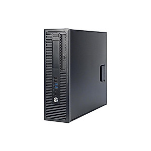 HP EliteDesk 800 G2 SFF Desktop PC Intel i7-6700 up to 4.00GHz 32GB New 1TB NVMe SSD + 2TB HDD Built-in WiFi AC1200 HDMI BT Dual Monitor Support Wireless Keyboard and Mouse Win10 Pro (Renewed)