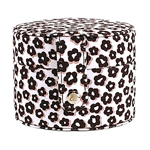 Kate Spade New York Women's Travel Jewelry Organizer for Rings/Earrings/Necklaces, Flair Flora