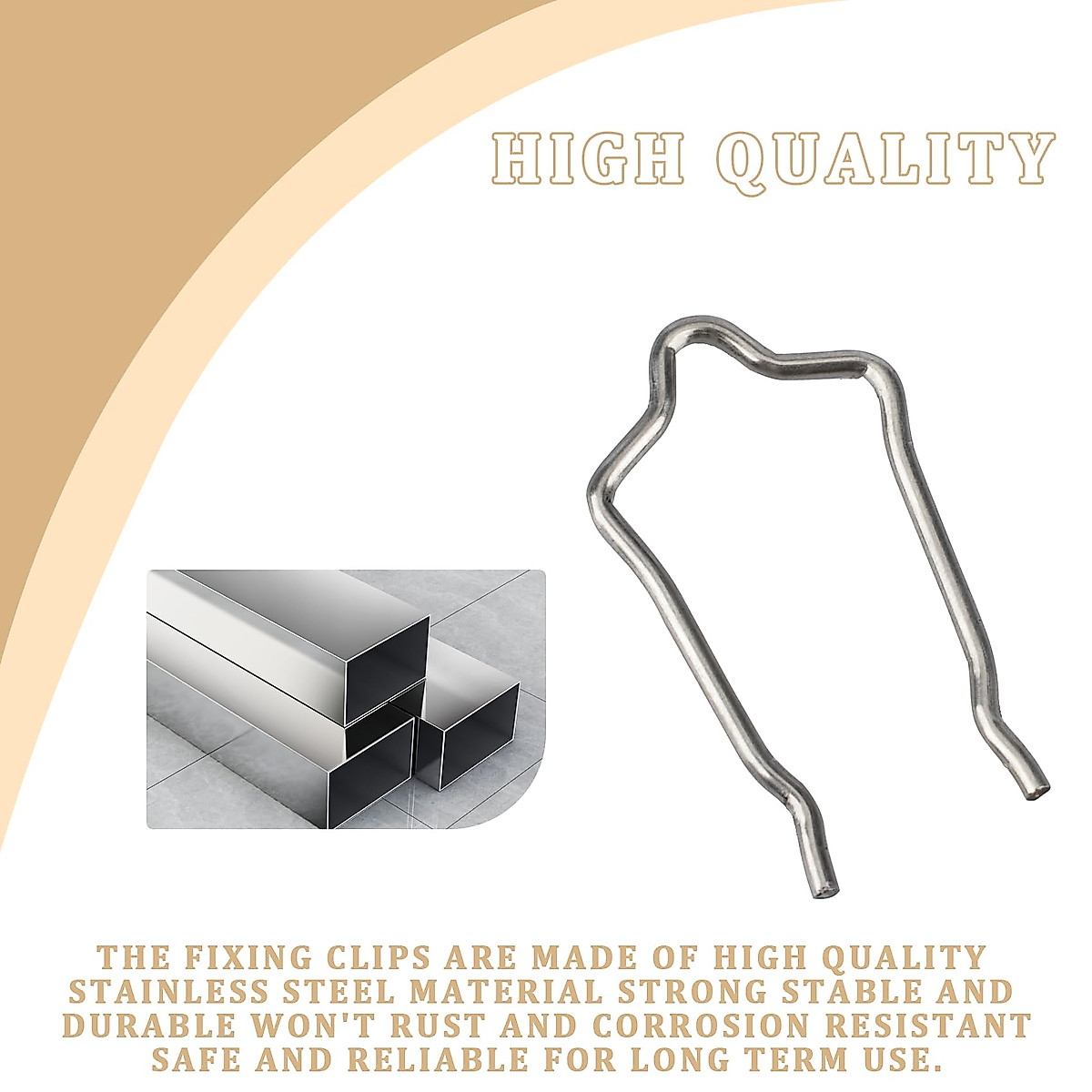 96914 Retaining Clip for Moen and Posi Temp Single Handle Tub and Shower Valves, Replacement for 96914, 82604, 1222 Mixer Cartridges, Shower Mixer Handle Replacement Part,pack of 3