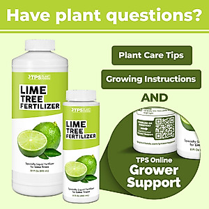 Lime Tree Fertilizer for All Lime and Citrus Trees, Liquid Plant Food 8 oz (250mL)