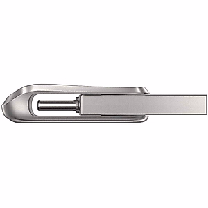 SanDisk Ultra Dual Drive Luxe 256GB USB Type-C Flash Drive for Microsoft Surface Pro 8, Surface Pro X, Surface Laptop Studio Tablets (SDDDC4-256G-G46) Bundle with (1) Everything But Stromboli Lanyard