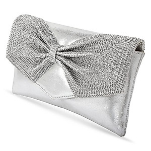Aheli Indian Clutch Purses for Women Wedding Handmade Evening Handbags Party Bridal Clutch (C09S)